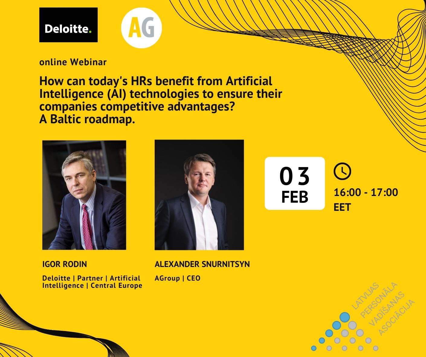 AGroup & Deloitte webinar: How can today’s HRs benefit from Artificial ...